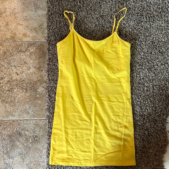 Vanity | Tops | Yellow Everyday Tank Top | Poshmark